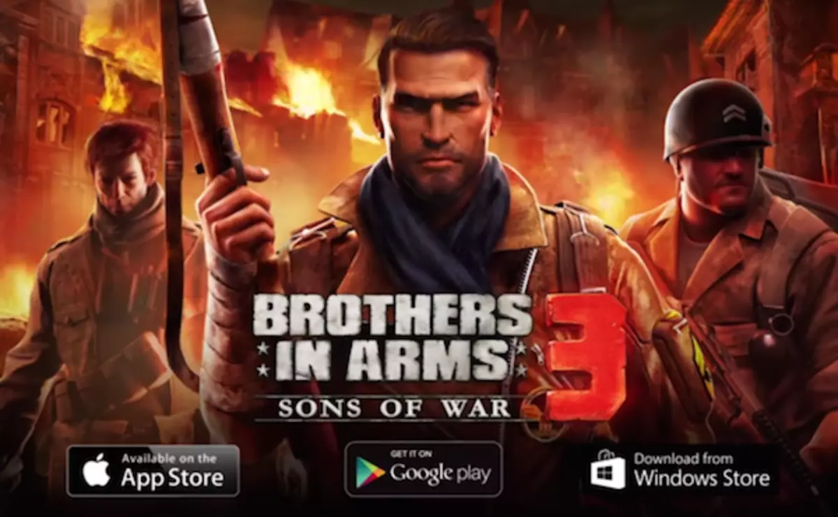 Brāļi ieročos 3 dēli kara