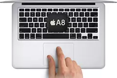 2016. aastal varustab Apple Mac oma käe töötlejatega