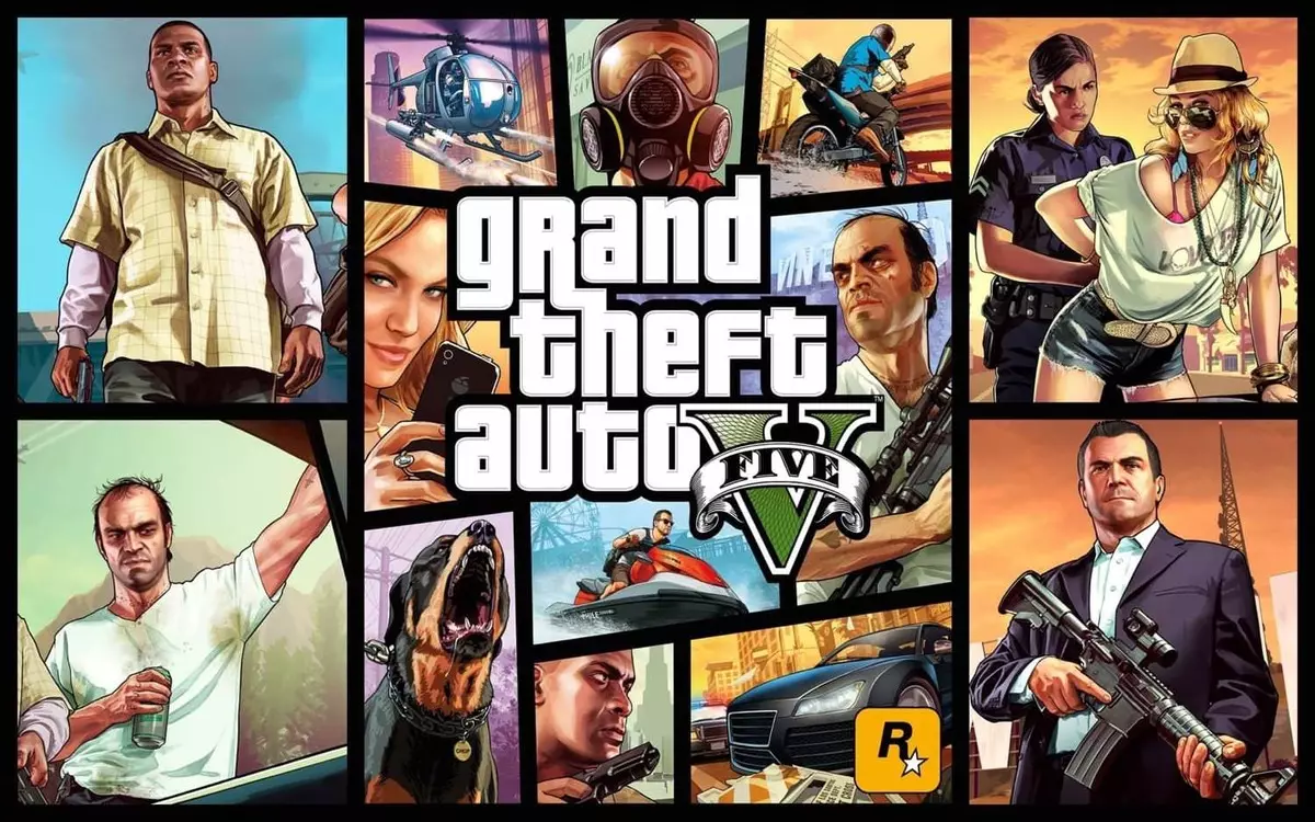 Grand Theft Auto V came out for all models of Android smartphones 39117_1