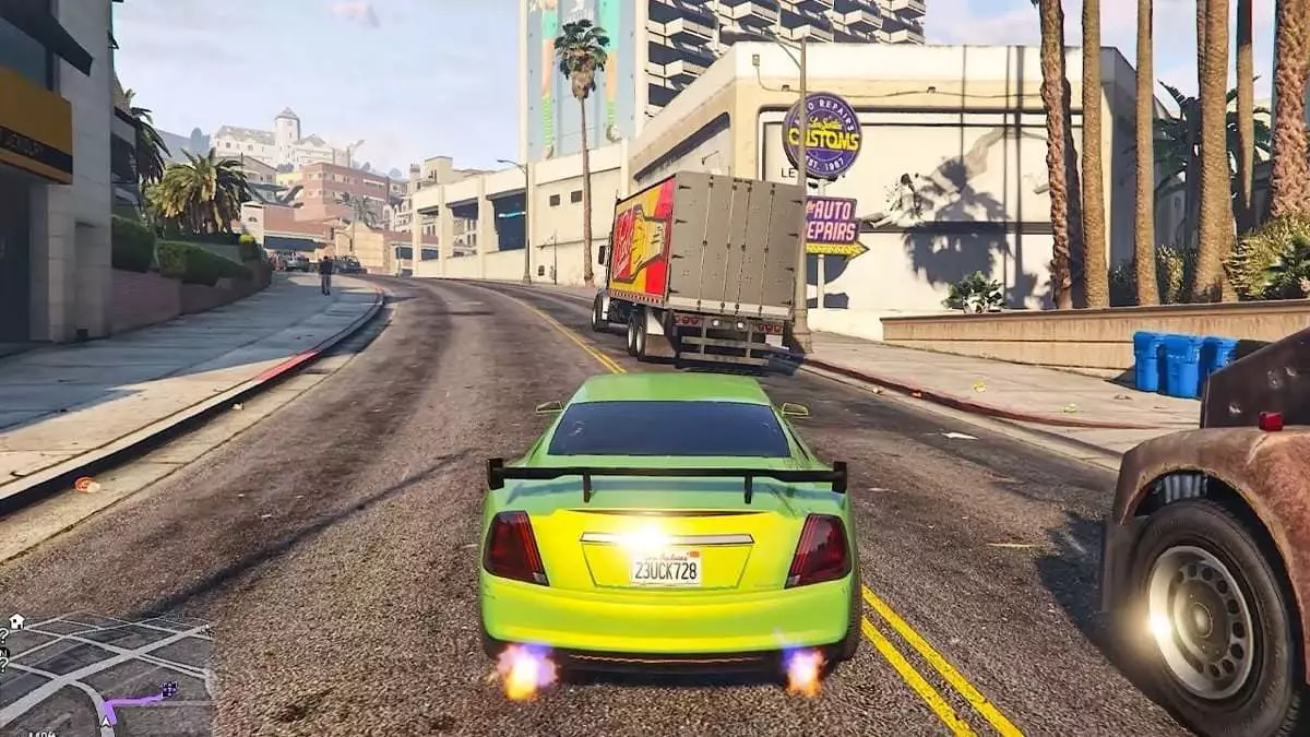 Grand Theft Auto V came out for all models of Android smartphones 39117_2