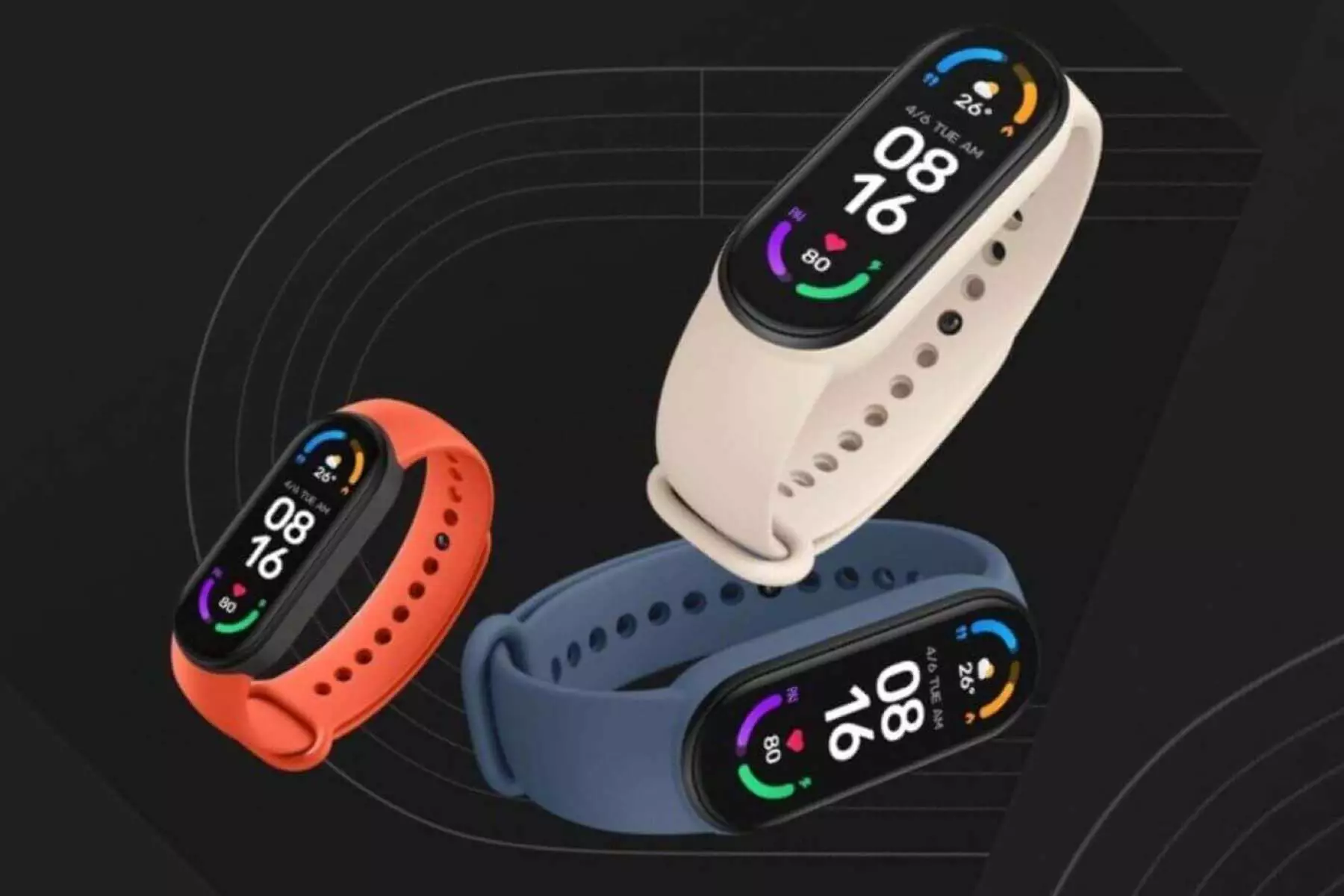 Xiaomi Mi Band 6 tolo colapsou con prezo