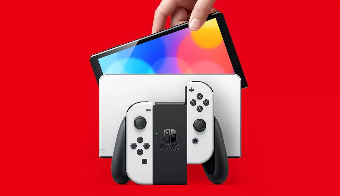 Nintendo Switch Oled - Console Game New Portable bi ekranek gorist û avantajên din 39340_1