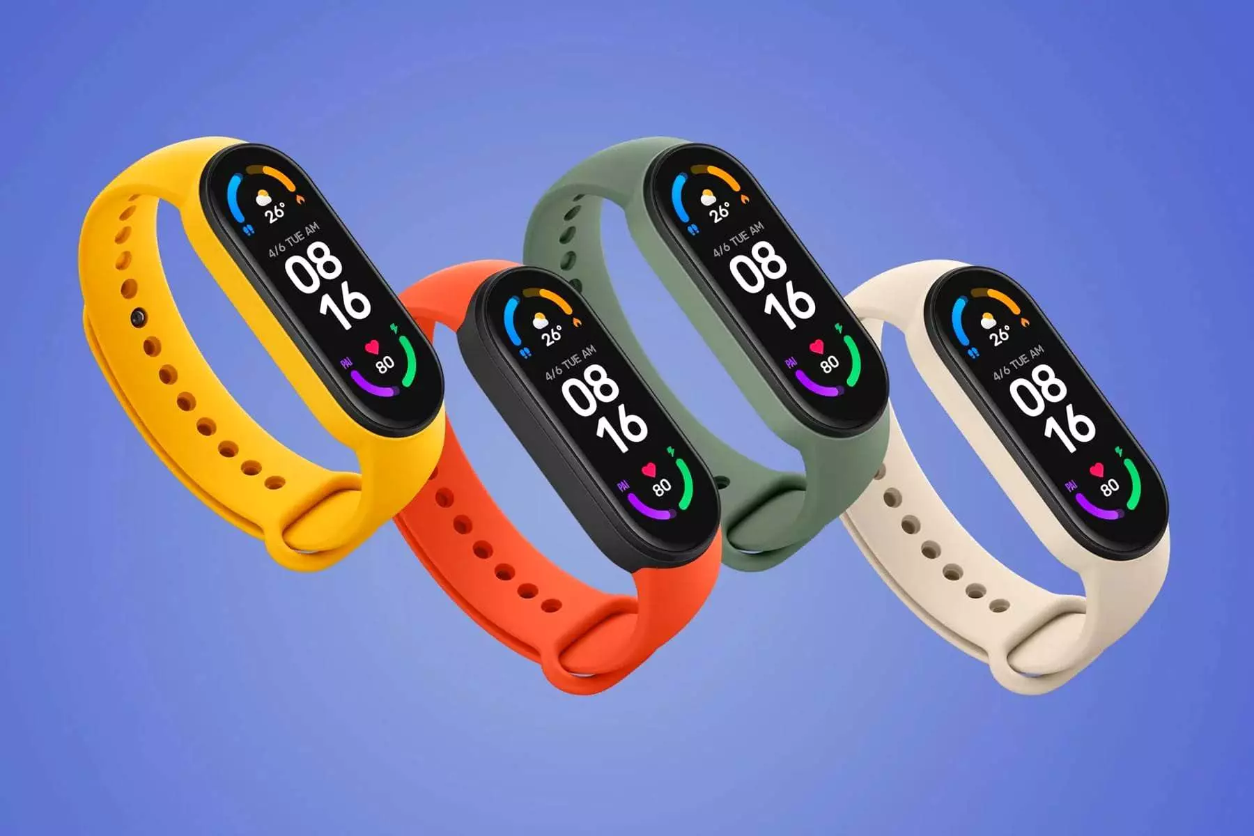 Xiaomi Mi Band 6은 러시아 및 기타 국가에서 판매 중입니다.