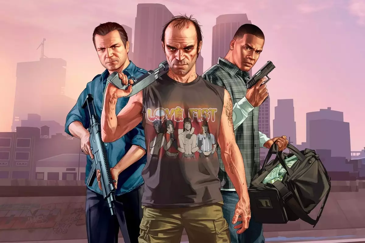 Grand Theft Auto V vrygestel gratis vir toestelle op Android 39390_2