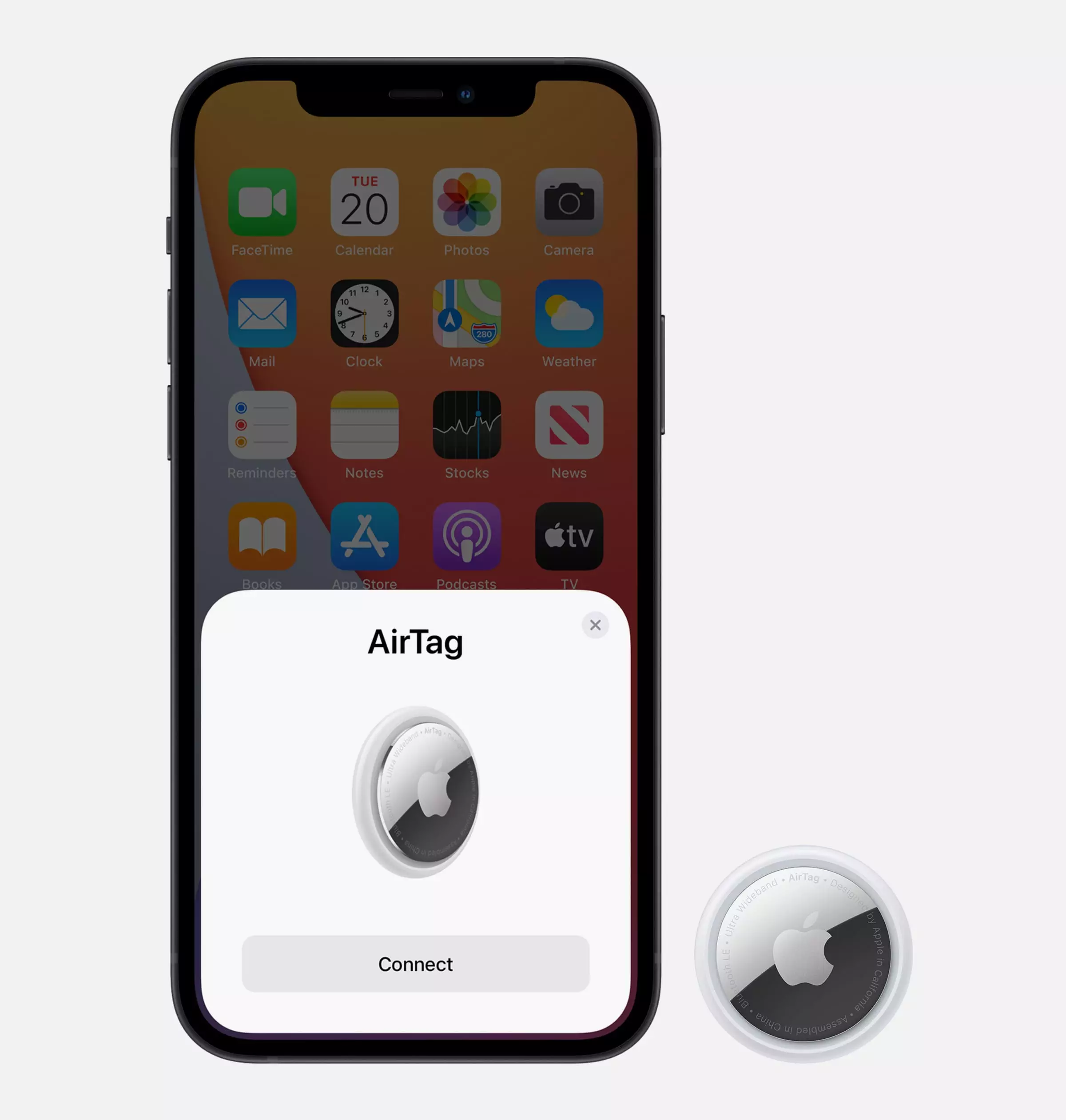 A Apple lançou o rótulo do AirTag para encontrar rapidamente as coisas 39765_3