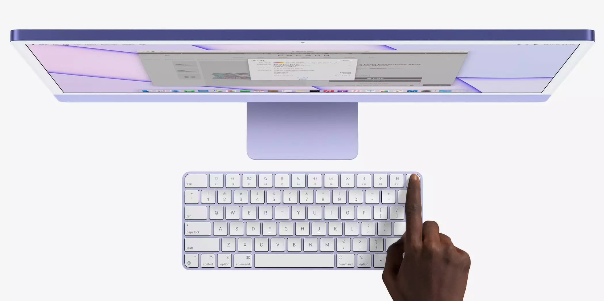 Apple bir barmaq izlərinin skaner Touch ID 3-cü nəsil Magic Keyboard klaviatura nümayiş etdi 39775_1