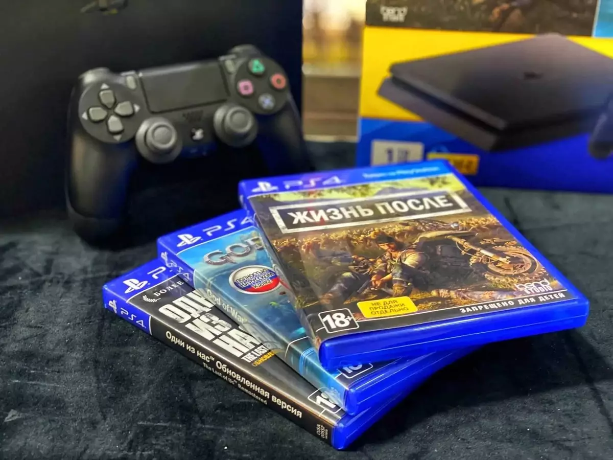 Sony Playstation 4 SLIM Biegħ biss għal 3 199 rubles 39912_1