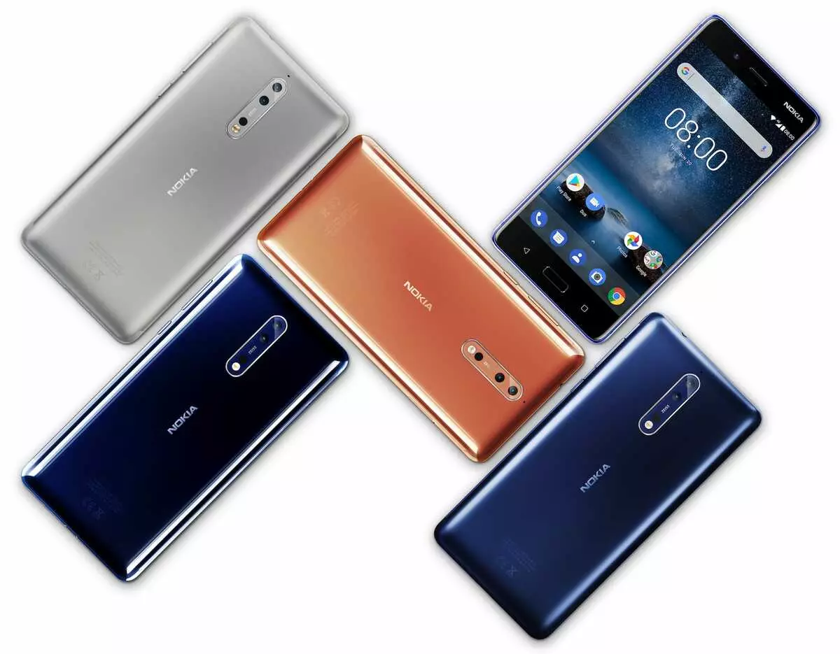 Bidjè bato Nokia 8 te sou vant 4056_2