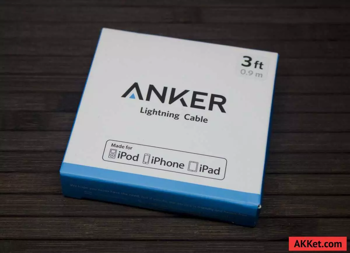 Анкер найзағай кабелі 3FT шолуы akket.com 1