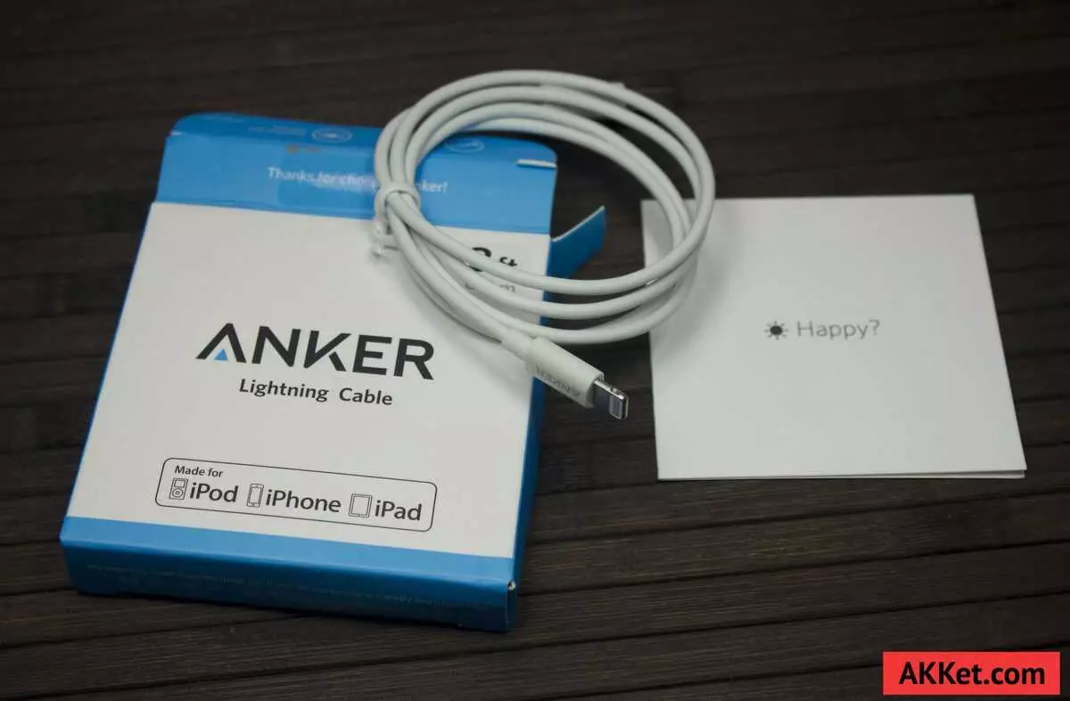 Анкер найзағай кабелі 3FT шолуы Akket.com 4