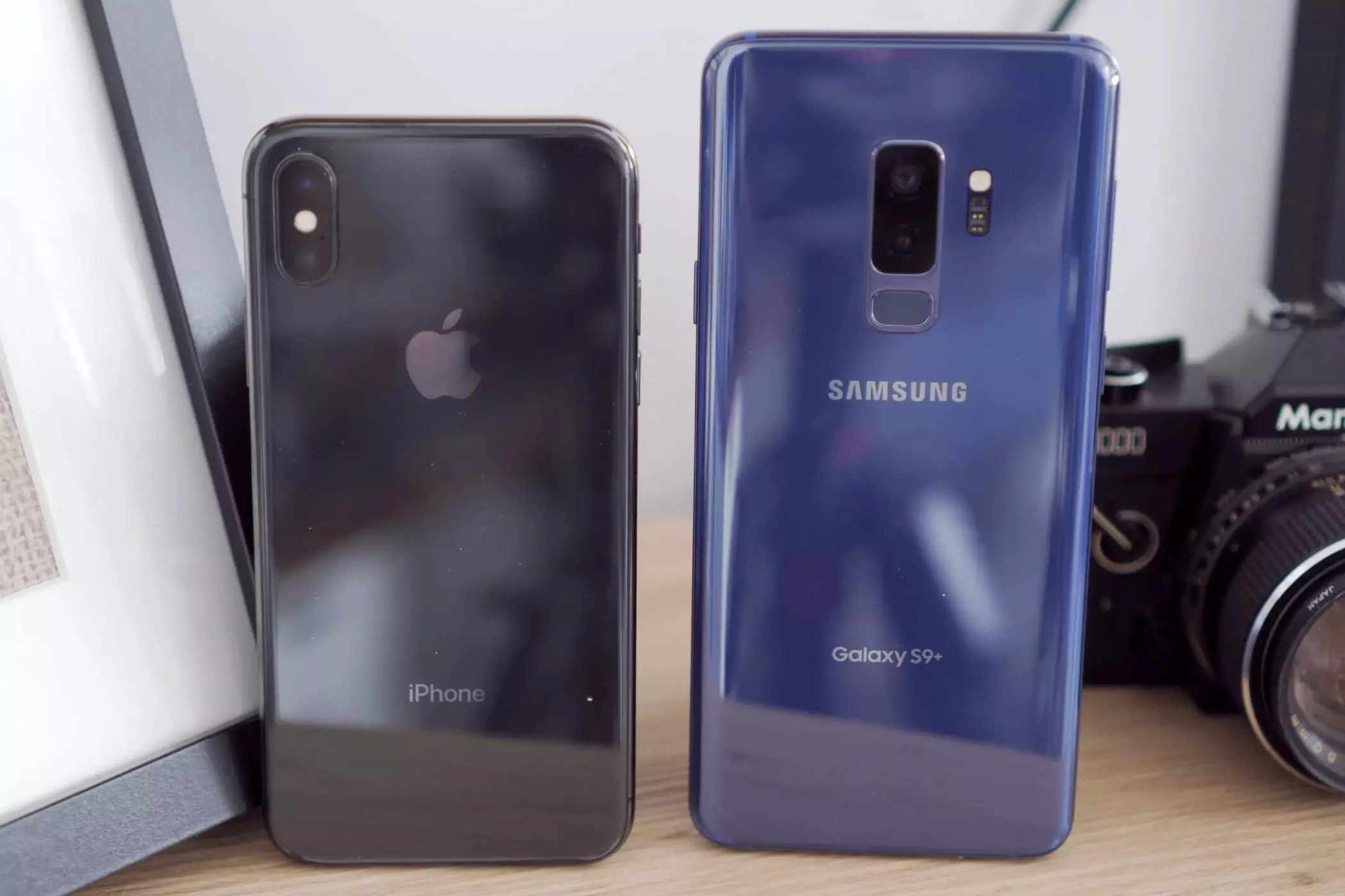 Samsung Galaxy S9 + og Apple iPhone X-kameraer og kom til en uventet konklusjon 41447_1