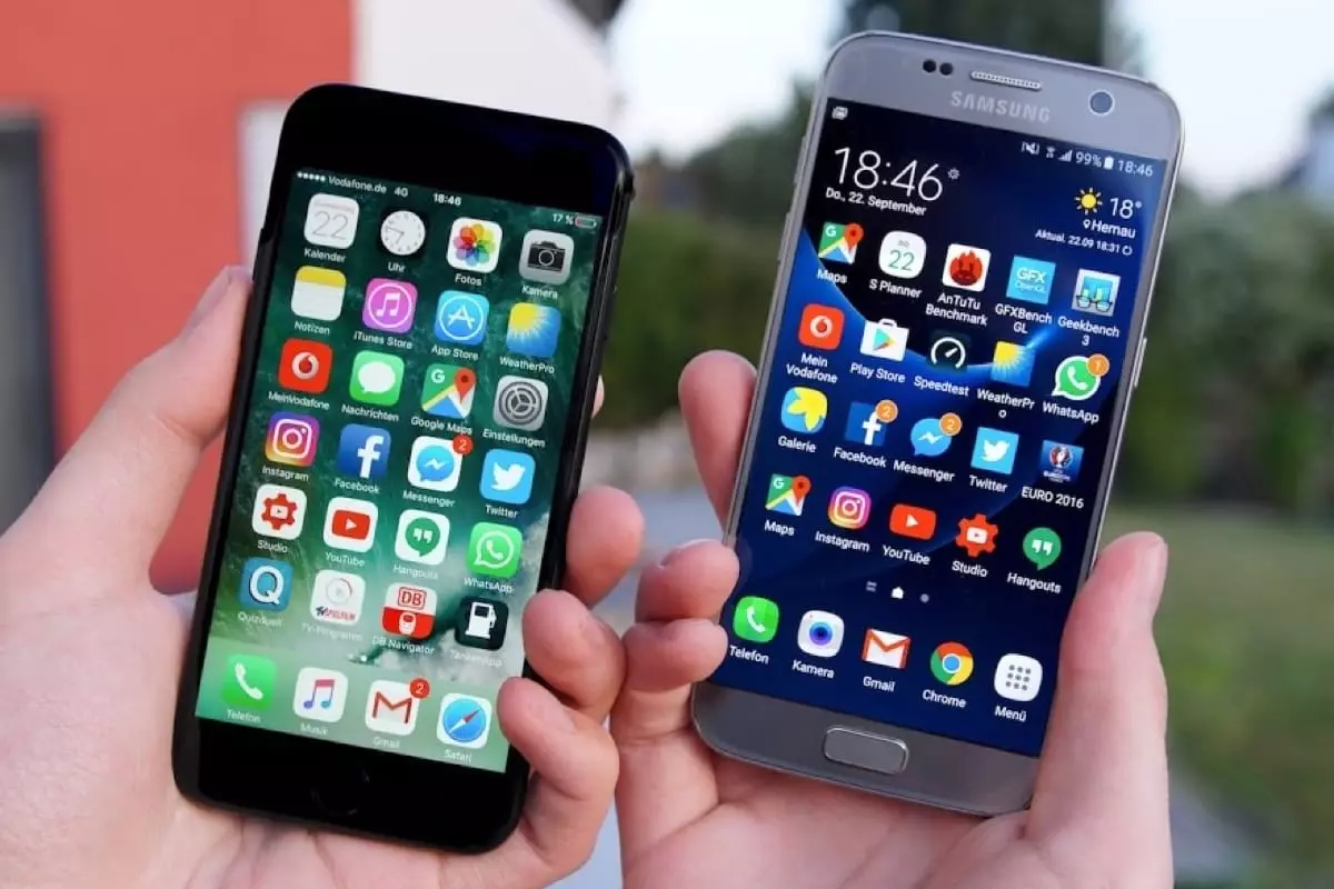 Iphone 7де эмес, Samsung Galaxy S8деги үч негизги өзгөчөлүгү
