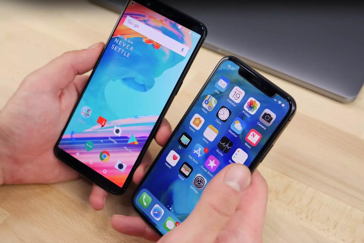 سحر و جادو: OnePlus 5T "شکست" آیفون X، LG V30، Google Pixel 2 و Galaxy Note 8 در سرعت شارژ
