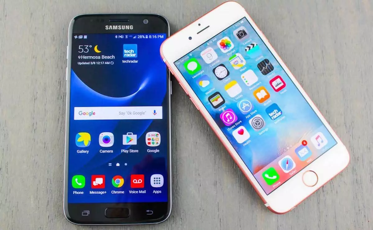 Samsung Galaxy S7 Android 7 Nogat iOS 10 Apple iPad 6