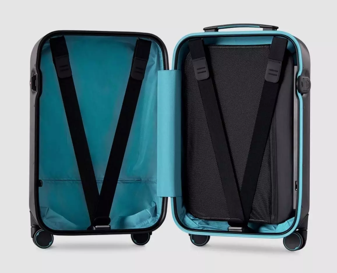 Xiaomi 90 Points Smart Suitcase - чамадан са сканарам адбіткаў пальцаў 42721_5