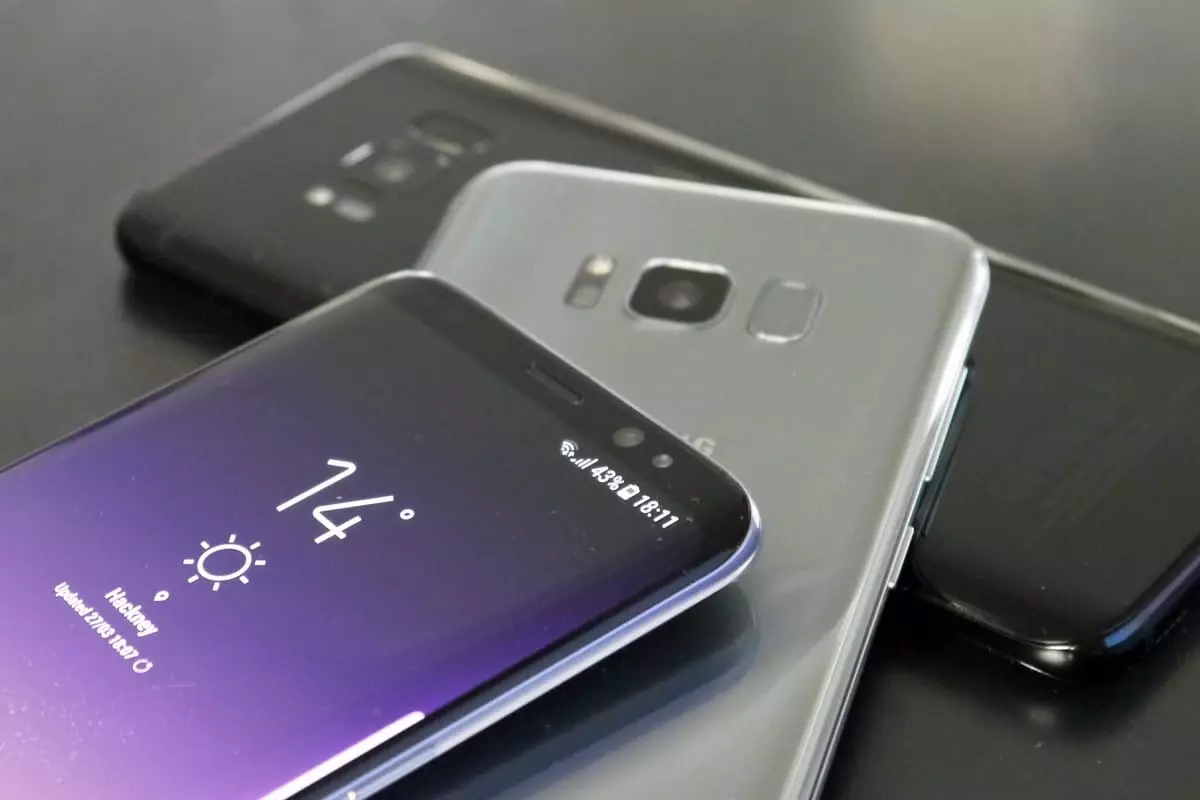 Samsung Galaxy S8 + Imepoteza iPhone 7 pamoja na wakati wa uhuru