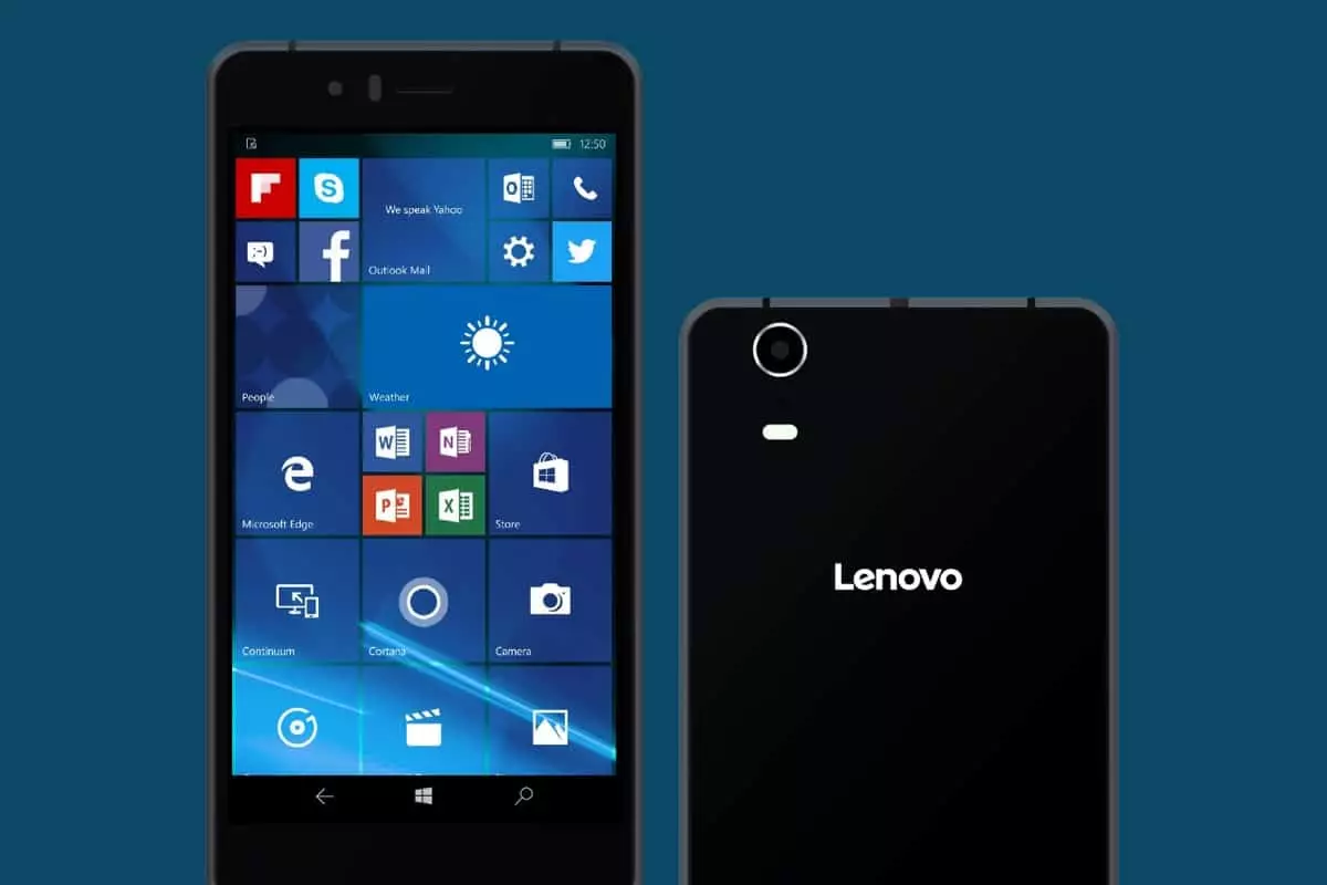 Lenovo 503lv - Första smartphone företag på Windows 10 Mobile