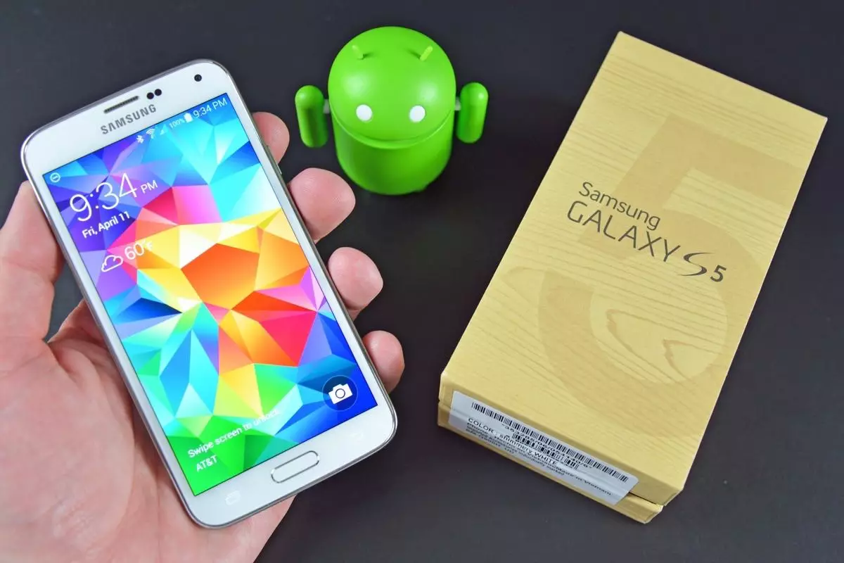 Samsung Galaxy S5 ግዛን መደብር ነጻ 6