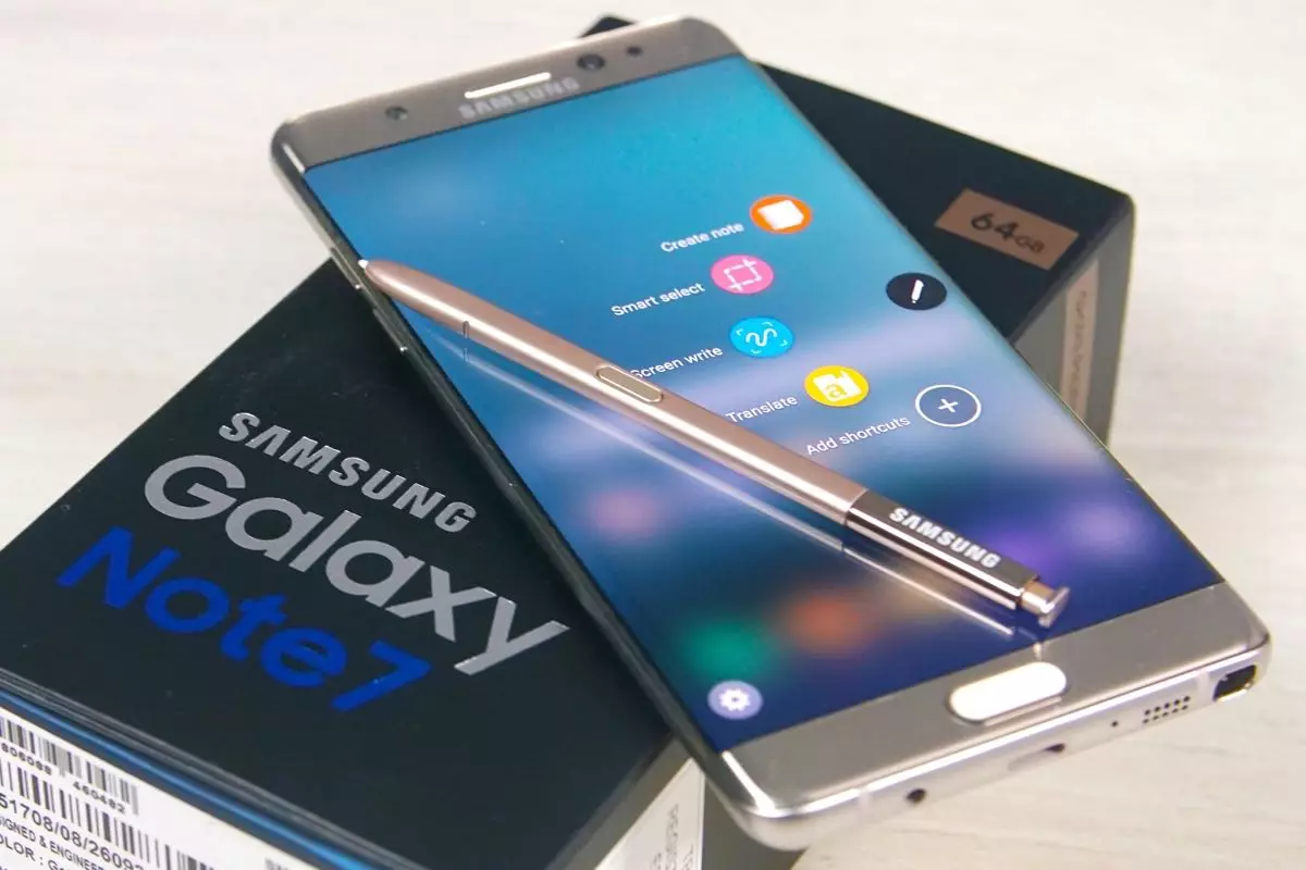 Samsung diu oficialment la raó de ignicions espontànies Galaxy Note 7