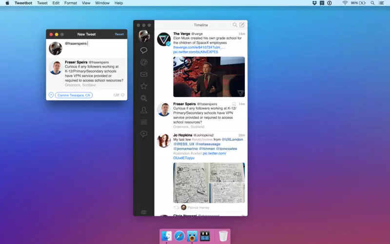 Tweetbot 2 de Yosemite.