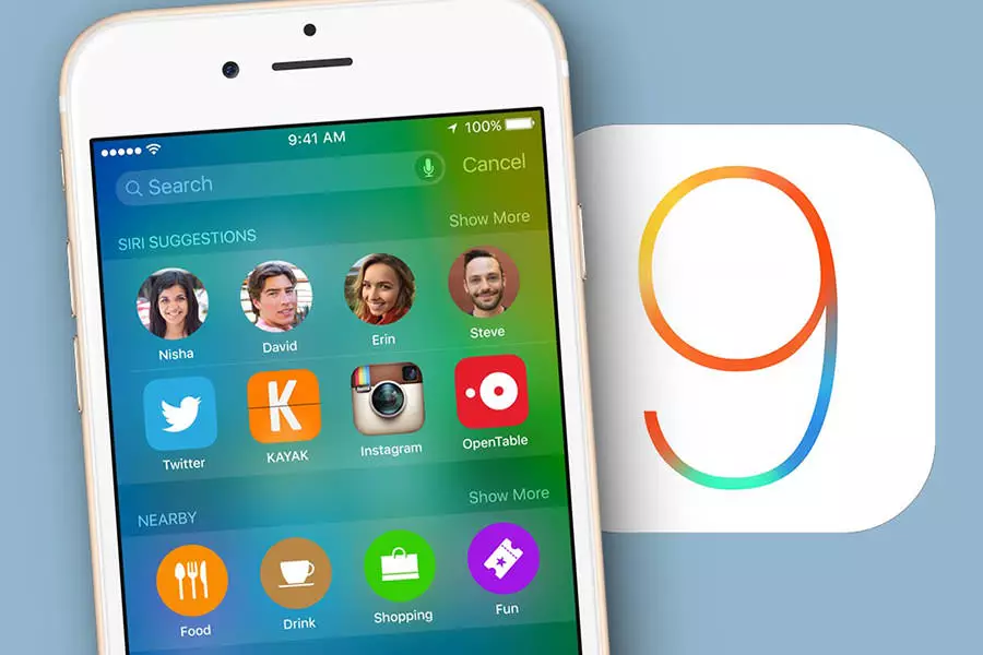 Wane irin ayyuka na iOS 9 an aro daga Jailbreak Tweaks