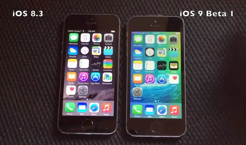 iOS 9 beta iPhone 4S