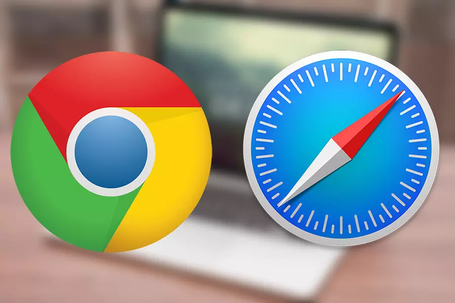 Sili browser mo Mac: Google Chrome po o safari