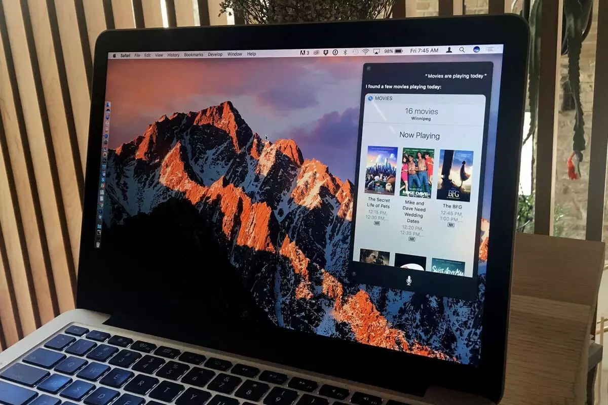 Ukukhutshwa kwe-macos sierra 10.12.1 yabanjwa ngokulungiswa kwezinto ezininzi kunye neentsilelo