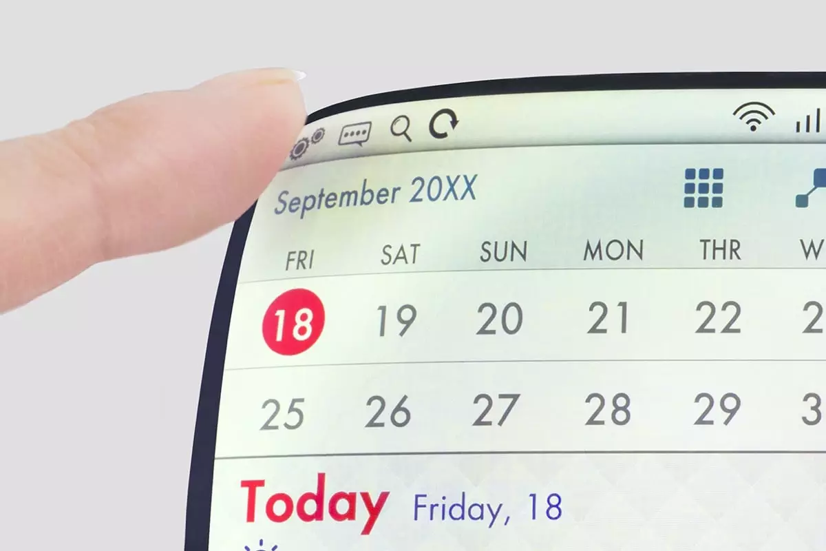 اپل می خواهد یک صفحه نمایش انعطاف پذیر آیفون را از صفحه نمایش ژاپن تجهیز کند