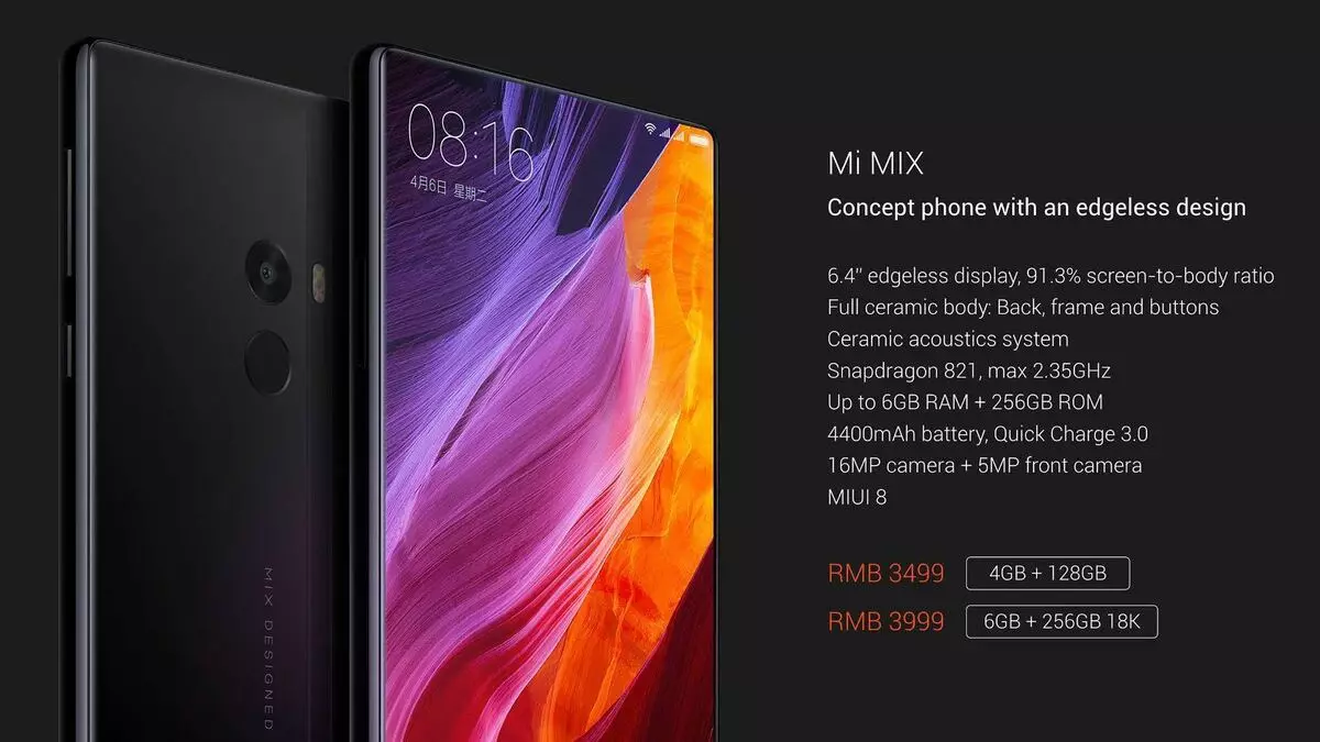 Xiaomi মি মিক্স 2