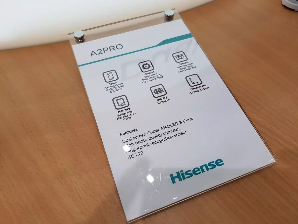 Annonce Hisense A2 Pro - Peu coûteux 