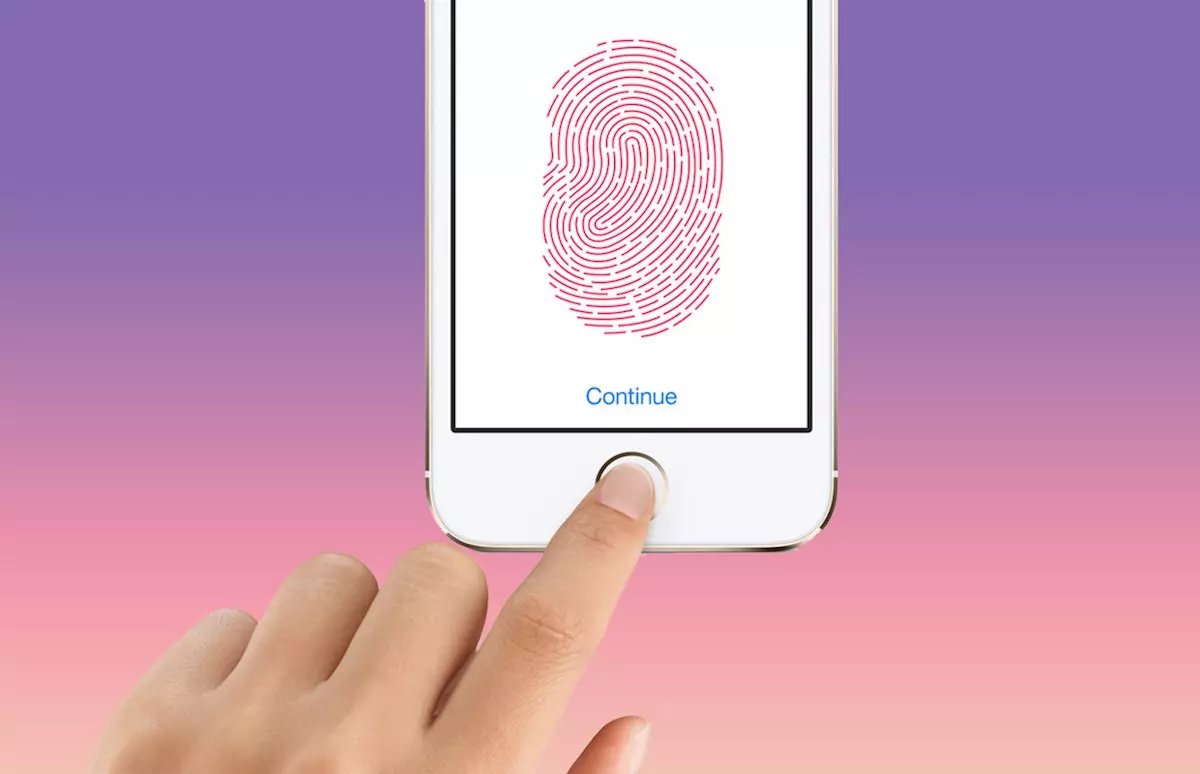 iPhone 5s Touch ID skeniranje 2