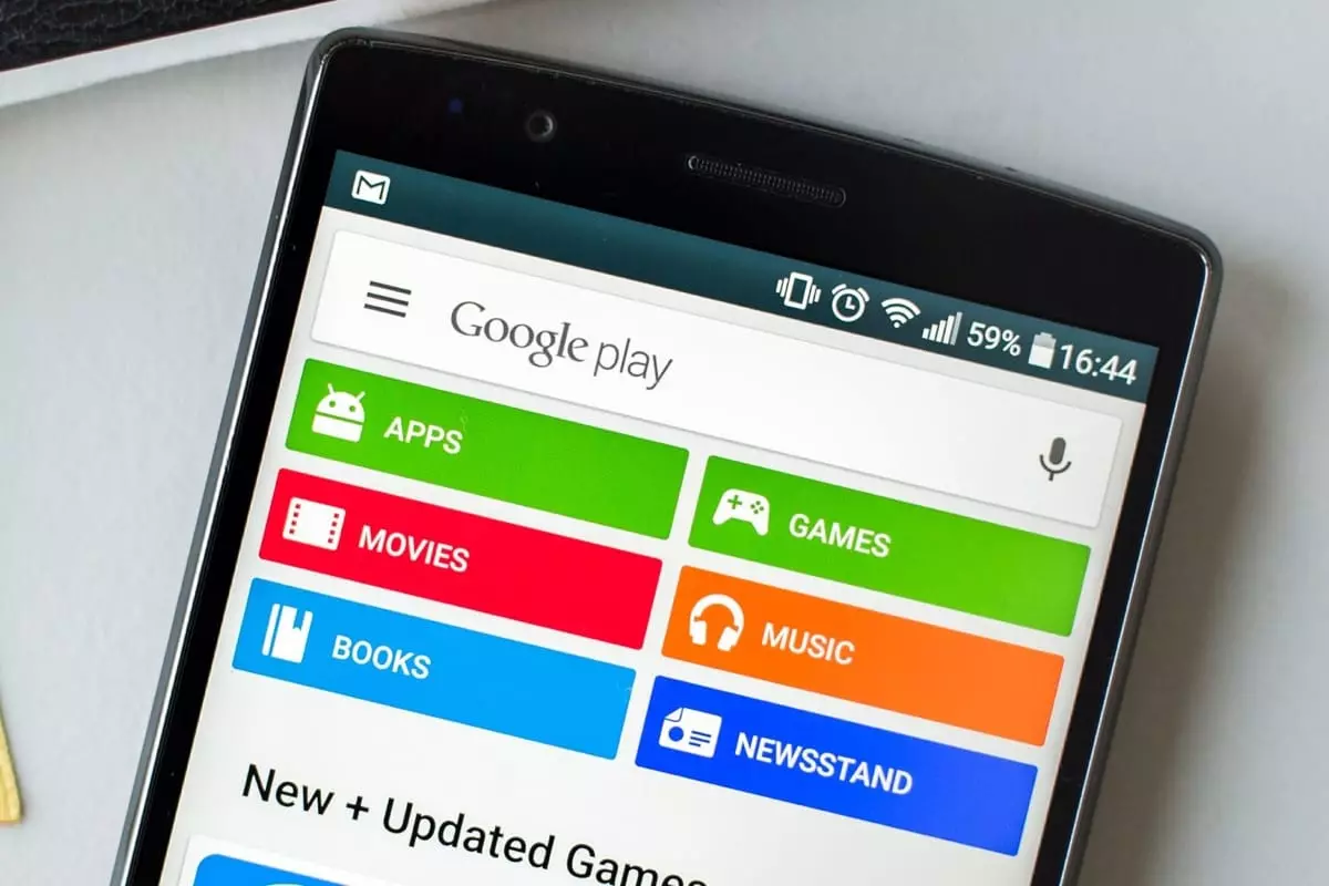 Harga Google Hit kanggo ewu program lan game kanggo Android kanggo ngurmati 