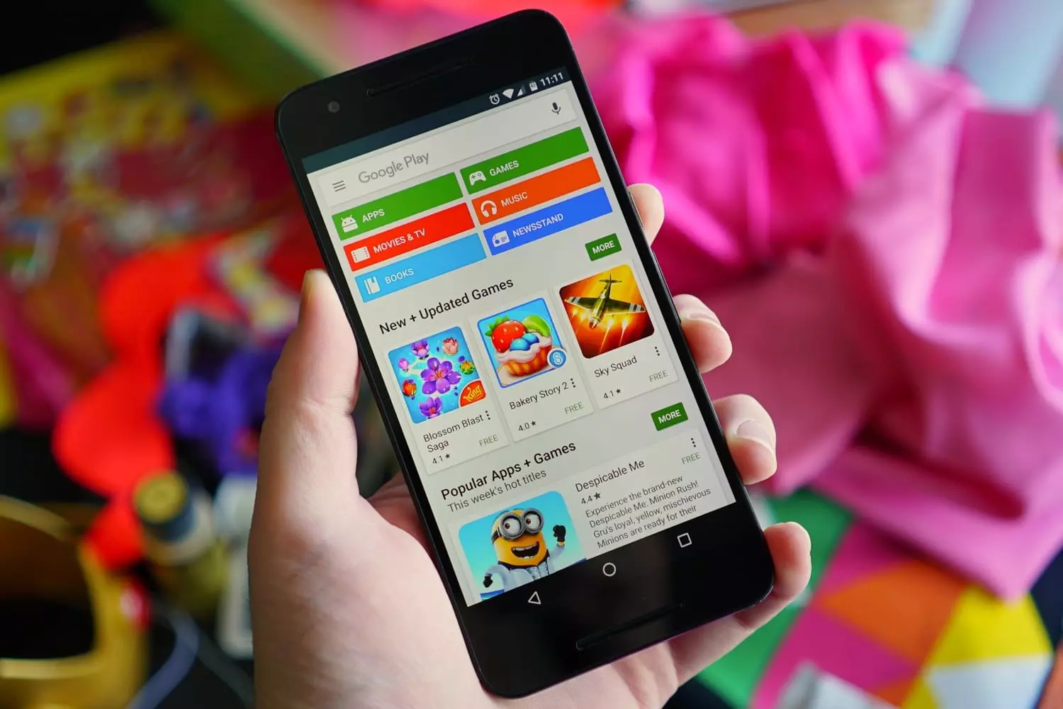 Harga Google Hit kanggo ewu program lan game kanggo Android kanggo ngurmati 