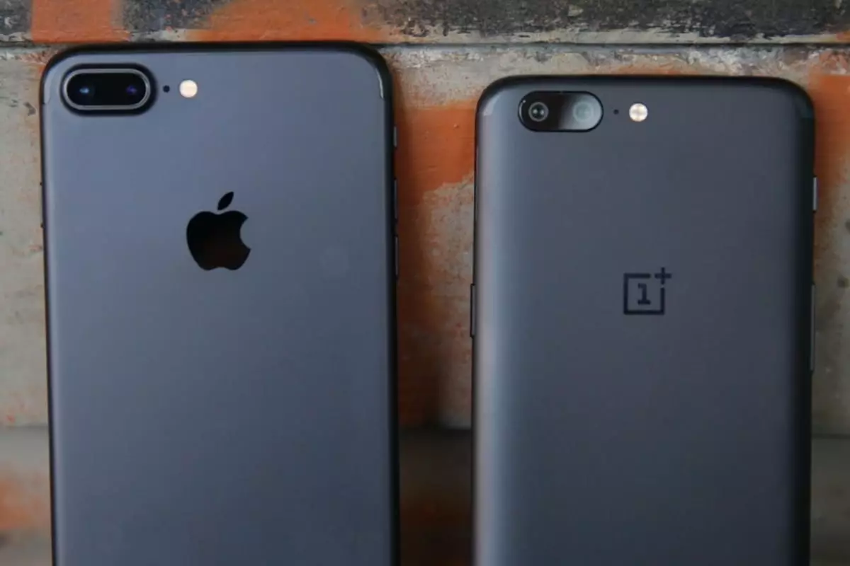 Oneplus 5 na pelusa e po "rompeu" iPhone 7 plus por velocidade