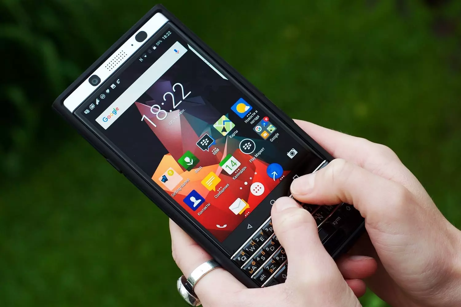 New BlackBerry Smart Smartphone Wags compra a todos - imaxes