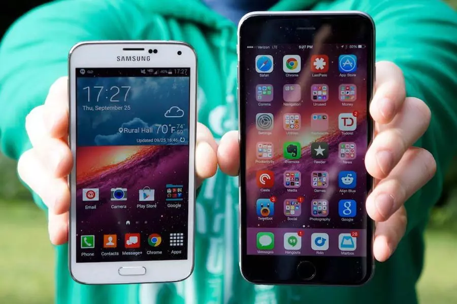 I-Samsung Galaxy S6 Flipcing Iphone 6 futhi yaba yiFlagship ekhiqiza kakhulu