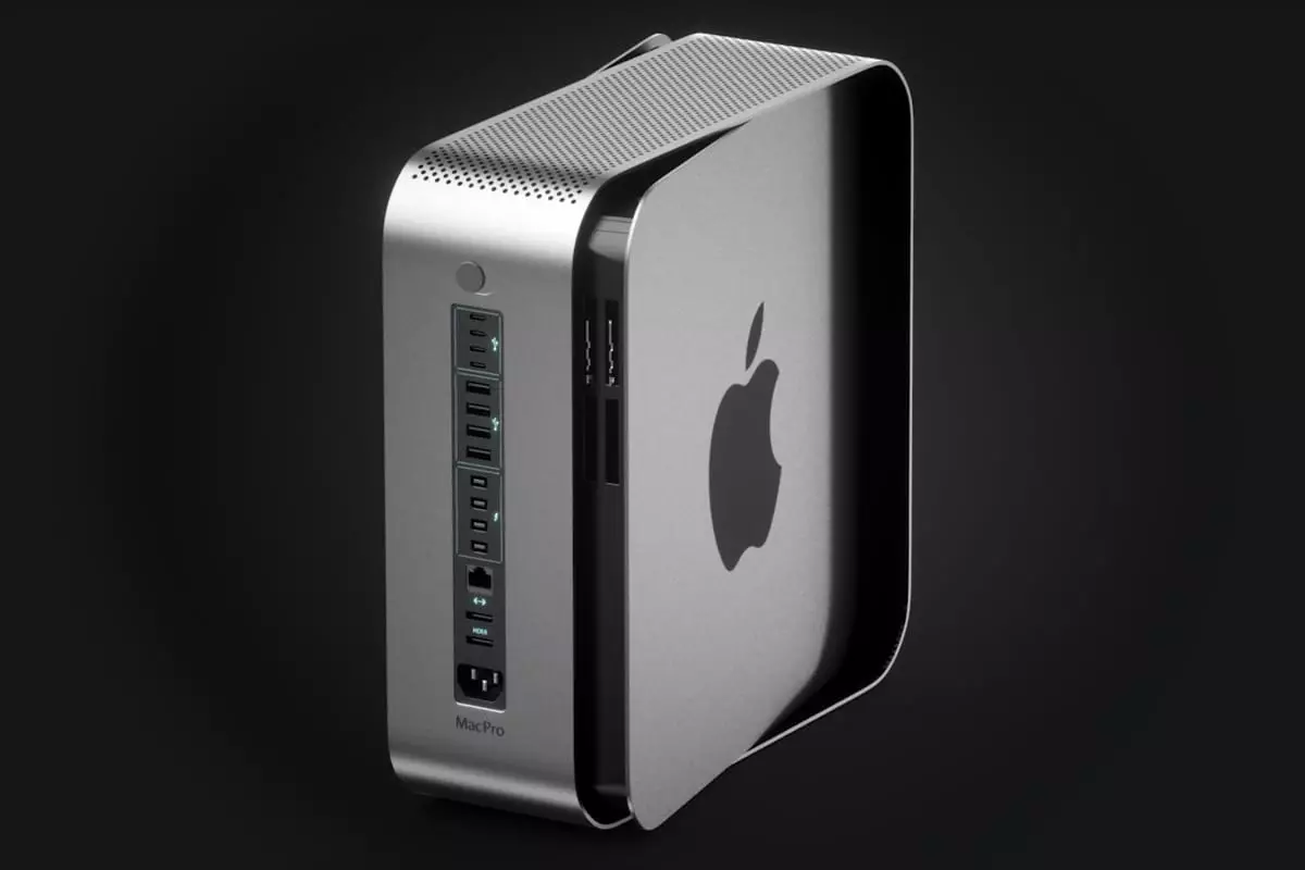 Novo Mac Pro e Monitor de Apple Externo mostrou em imagens