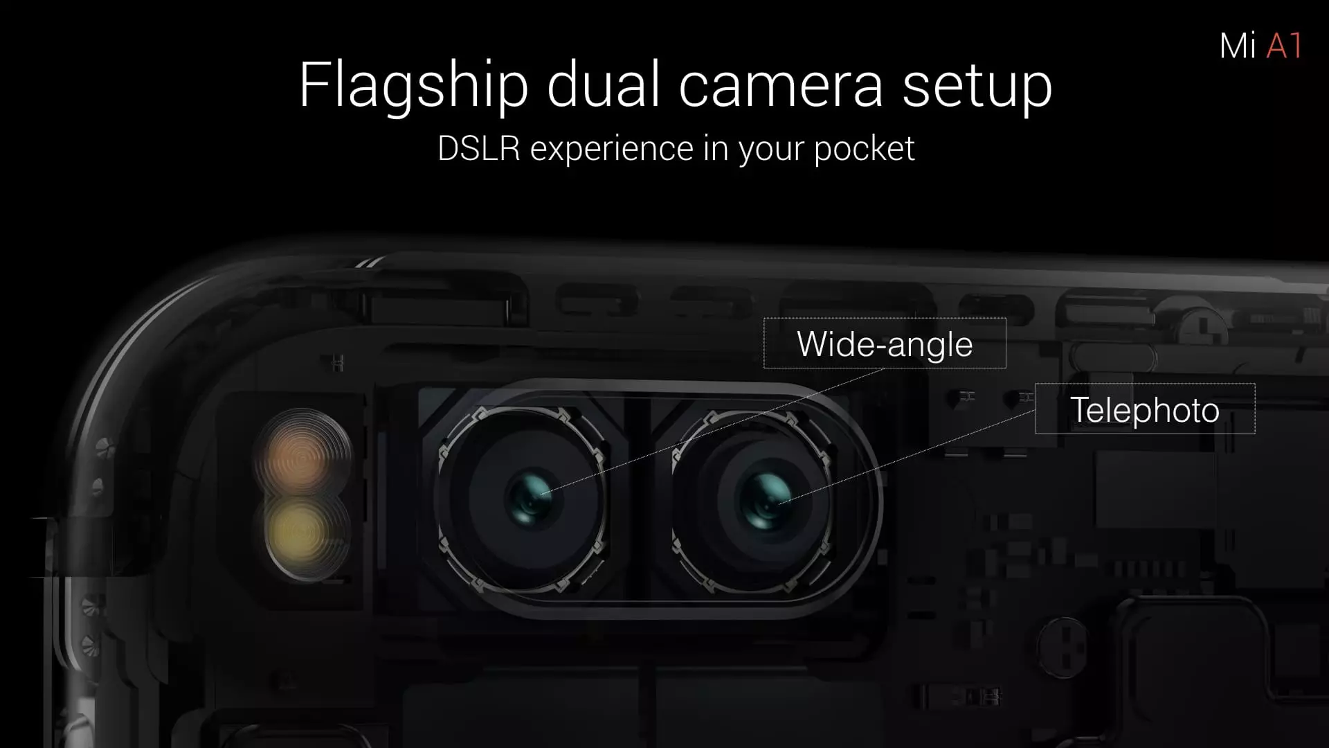Iragarpena Xiaomi Mi A1 - Android Groaren kamera bikoitza duen smartphone-a 5302_12