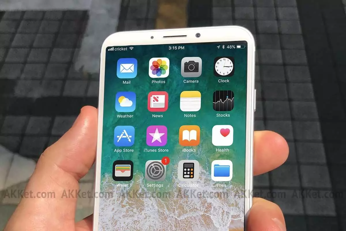 iPhone 8 รอความล้มเหลวที่สมบูรณ์แบบ - เครือข่ายมีรูปถ่ายของเรือธงที่แท้จริงซึ่งจะทำให้ทุกคนผิดหวัง