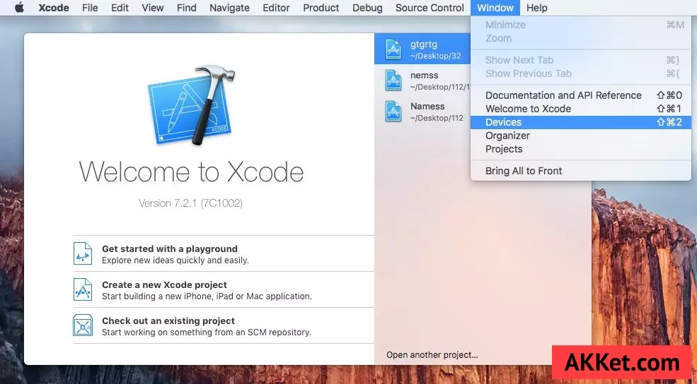 Xcode App Store yn gosod iOS 9.3.1 iOS iPad iPhone