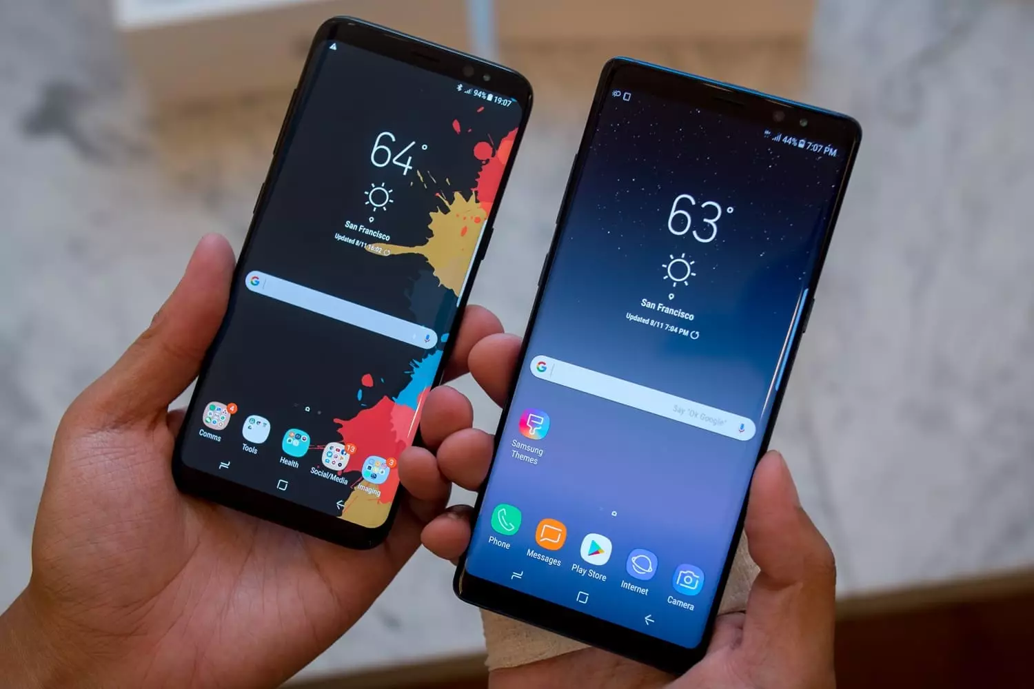 MTS သည်ရုရှားရှိ Samsung Galaxy Note 8 နှင့် Galaxy S8 ၏တရားဝင်စျေးနှုန်းများပြိုလဲသွားသည် 5527_1