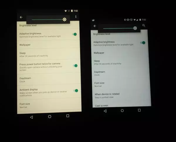 Nexus 5 5x Google Manželstvo Zobraziť yolyging Android 6.0 2