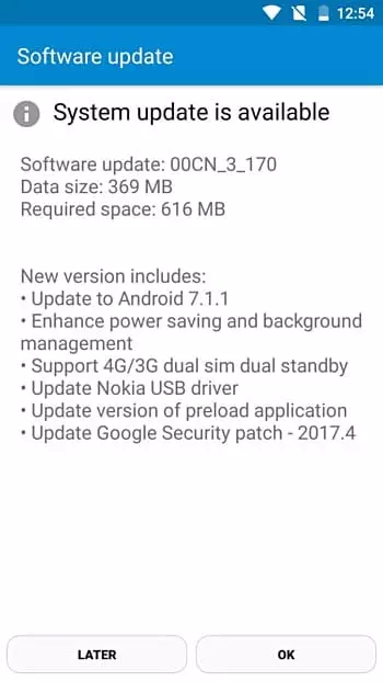 Nokia 6 Smartphone spuštěn aktualizován na Android 7.1.1 nugát 5589_2