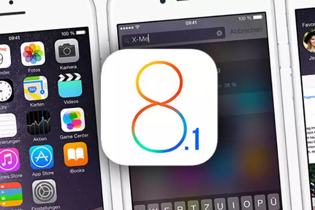 Odkazujeme na iOS 8.1 Oslávte výrazný nárast produktivity iPhone a iPad