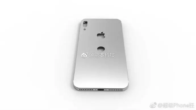 Fotos des iPhone 8-Gehäuses - Massivmetall, Doppelkamera und Touch-ID auf der Rückseite 6116_2