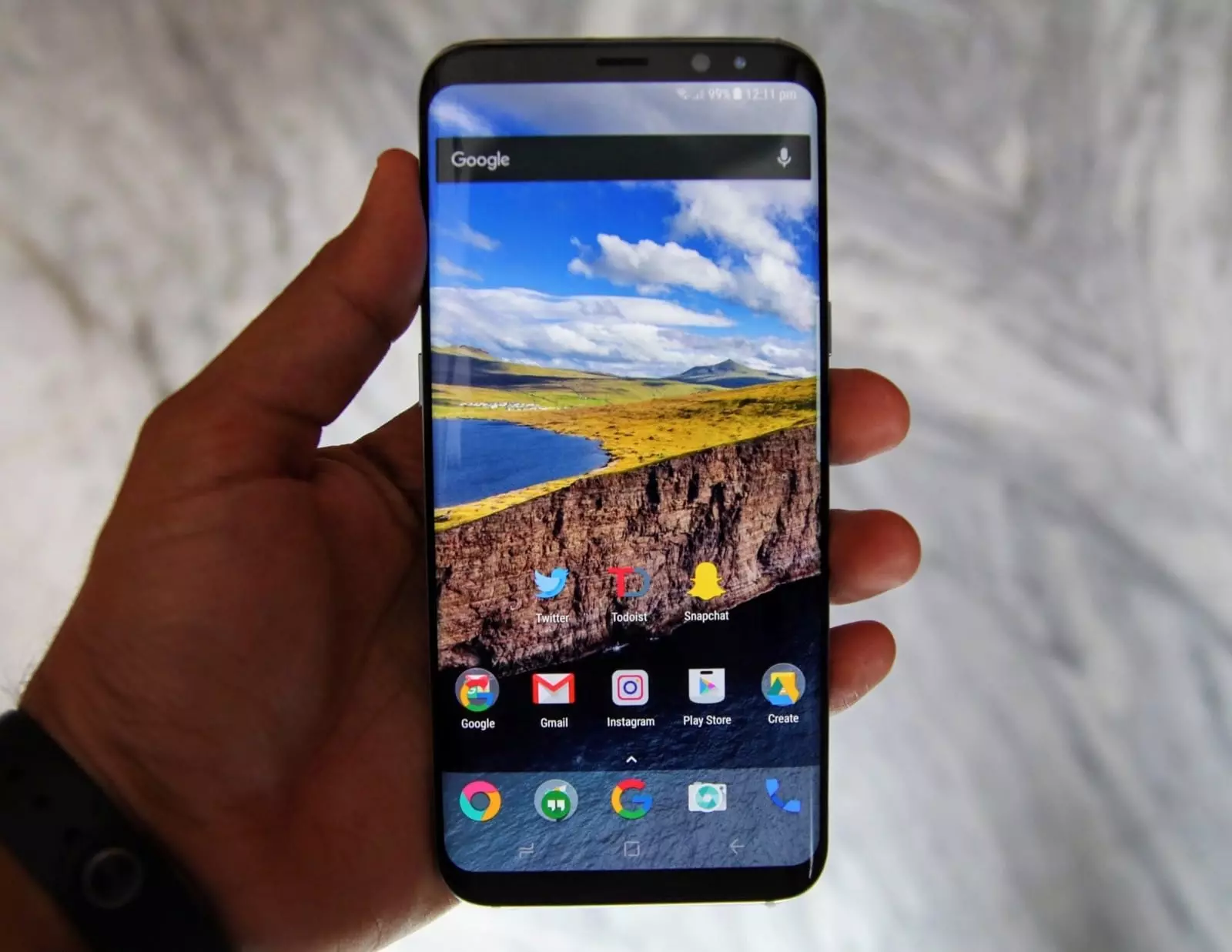 Gambar resmi Samsung Galaxy Catetan 8 mastikeun fitur utama 6186_1