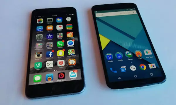 Nexus 6 iPhone 6 Plus