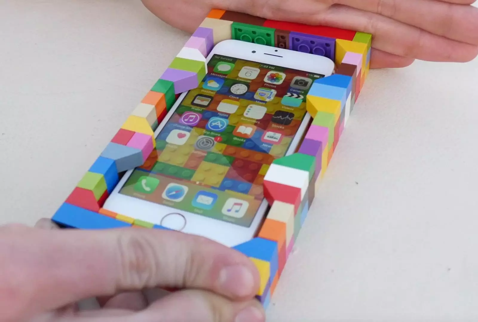 Apple iPhone 6s Lego Crash Test Test Test ทดสอบ 2