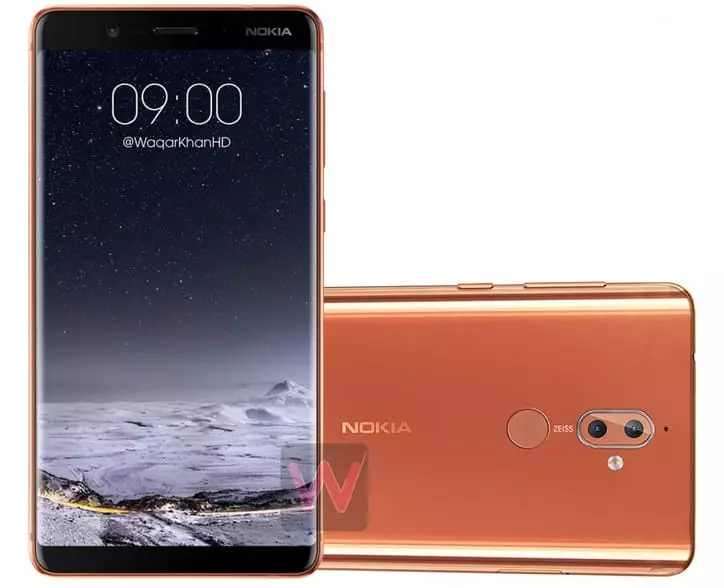 Rrjeti paraqiti një foto të mbulesës së pasme Nokia 9 - 